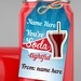 EDITABLE Teacher Appreciation Gift Tags Printable for Soda Gift "you're ...