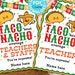 Teacher Appreciation Gift Tag Printable, Taco 'bout Nacho Average ...
