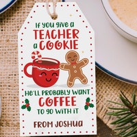 Printable Teacher Appreciation Week Cookie Treat Tag | Teacher Treat ...
