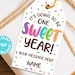 EDITABLE Back to School Gift Tags Printable, First Day of School Gift ...