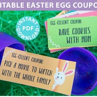 Easter Tokens for Easter Egg Filler, Easter Egg Hunt for Kids, Easter ...