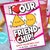 Valentine Chip Bag Tag Printable Pink, Kids Valentines Cards for School ...