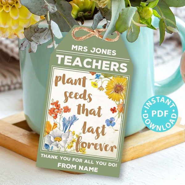 Teachers Plant Seeds - Etsy