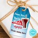 EDITABLE Teacher Appreciation Gift Tags Printable for Soda Gift you're ...