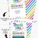 Thank You Gift Card Holder Printable, Teacher Appreciation Week, Nurse ...