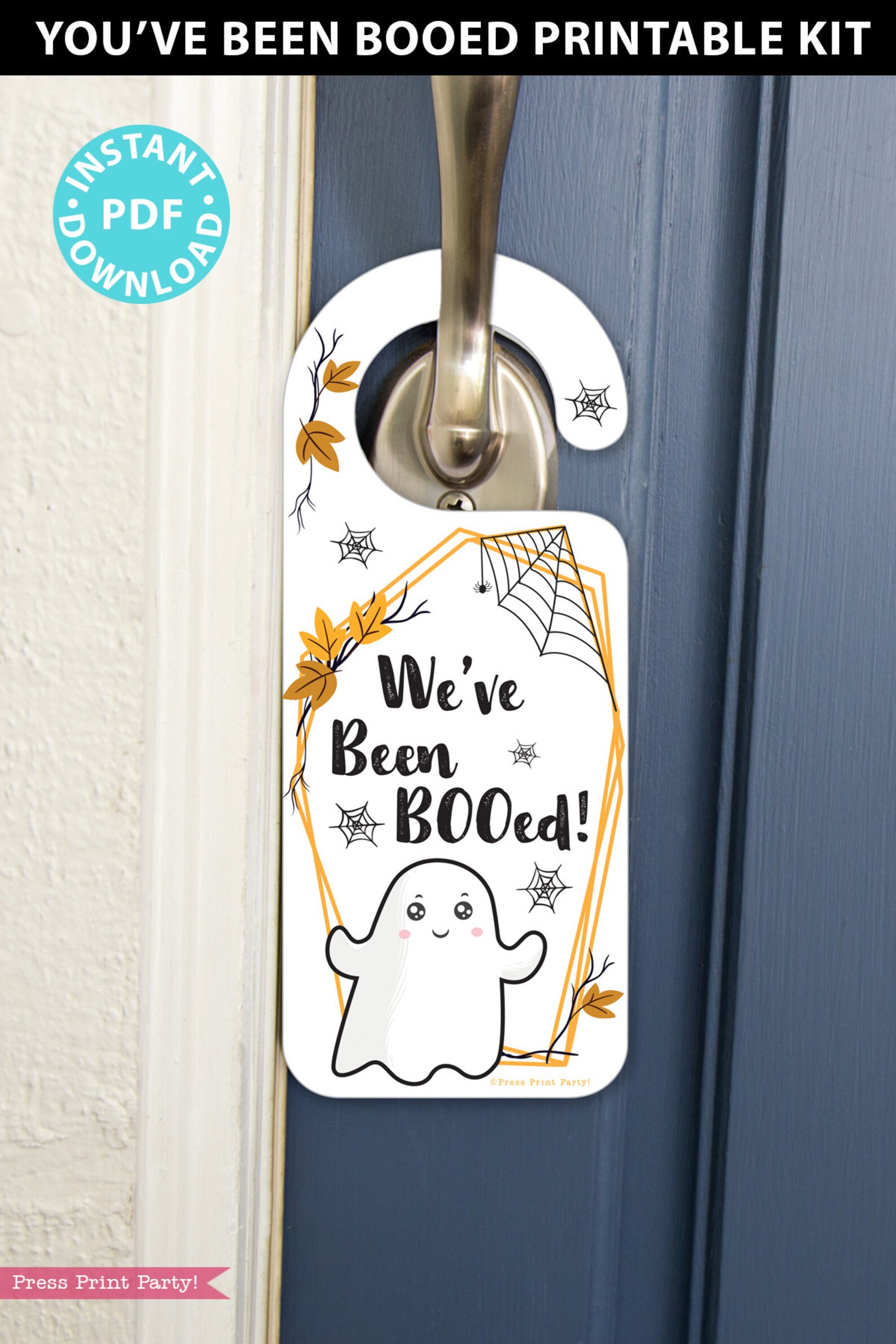 You've Been Booed Printable Kit, We've Been Booed, With Instructions ...