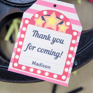 Movie Night Party Decorations Printables RED Vintage, Movie Night ...