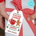 EDITABLE Christmas Teacher Appreciation Gift Tags Printable for Cookies ...