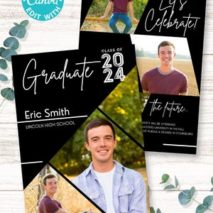 2025 Graduation Invitation High School Senior Grad Invite Custom ...
