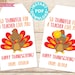 EDITABLE Thanksgiving Tags for Teacher Printable Template, for Kids Boy ...