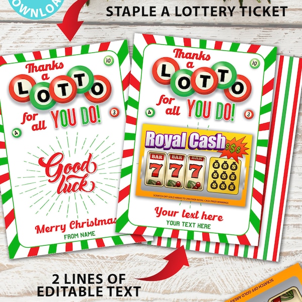 Bingo Lottery Ticket for Teacher - Etsy