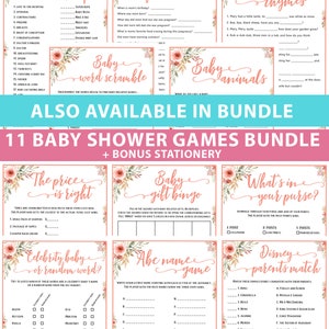 What's in Your Purse Baby Shower Game Printable, Bridal Shower Game ...