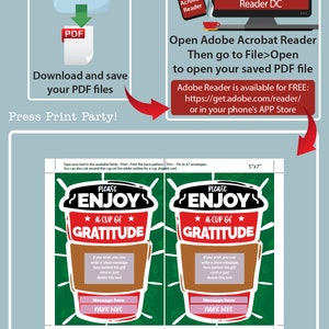 Teacher Appreciation Gift Coffee Card Holder, Teacher Thank You Card ...