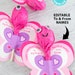 Butterfly Lollipop Kids Valentine Card Printable Holder, Gift Tag for ...