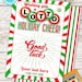 Christmas Lottery Ticket Holder Wishing You a Lotto Holiday Cheer Lotto ...