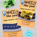 Toy Car Valentine I Wheely/wheelie Like You Kids Valentine - Etsy