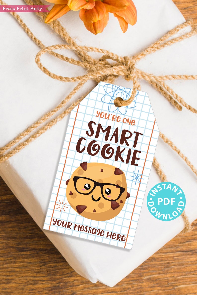 EDITABLE Back to School Kids Gift Tags Printable for Cookies | Etsy