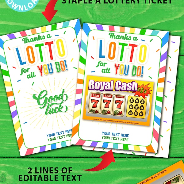 Lotto Ticket Holder Svg - Etsy