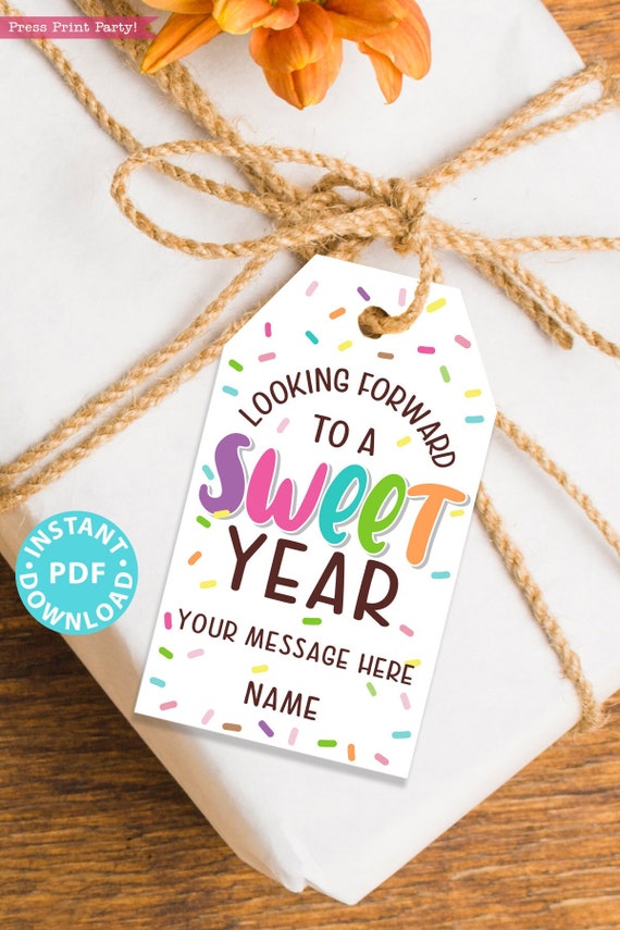 EDITABLE Back to School Gift Tags Printable, First Day of School Gift ...