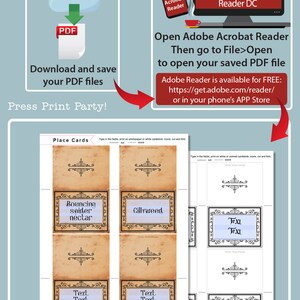 EDITABLE Wizard Food Labels Printable, Halloween Food Labels, Witch ...