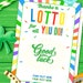 Lottery Ticket Holder Thanks a Lotto for All You Do Card - Etsy