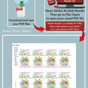 EDITABLE Back to School Teacher Appreciation Gift Tags Printable, First ...