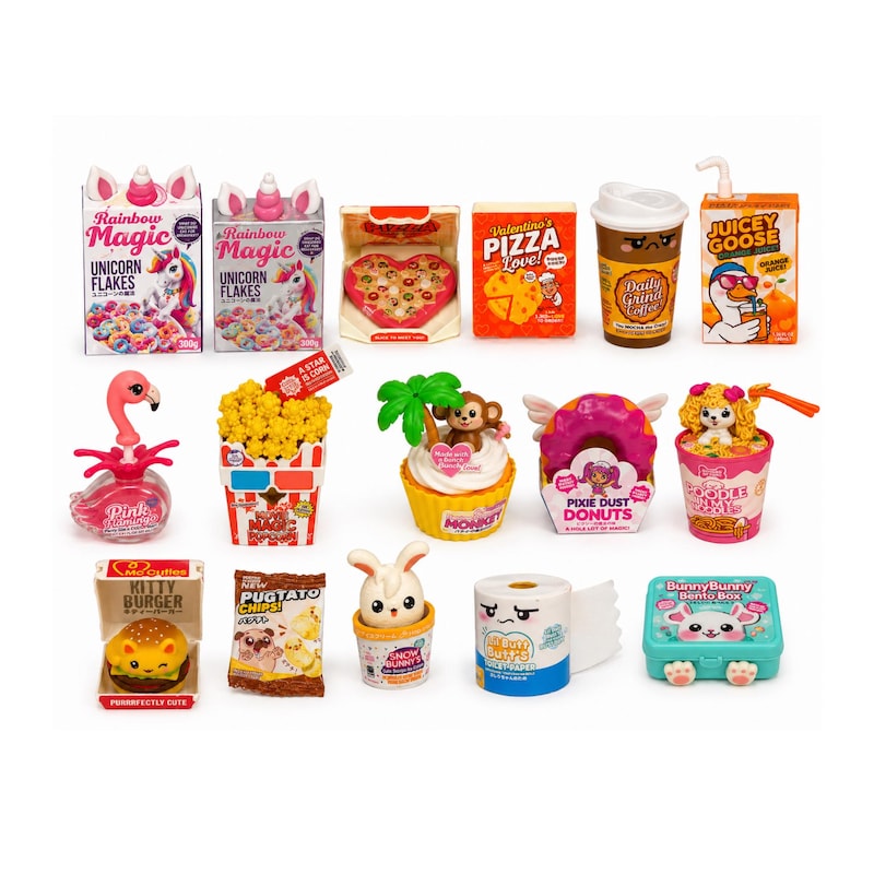 Miniature Kawaii Figures - Etsy