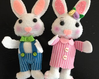 Mr Mrs Bunny Rabbit | Etsy