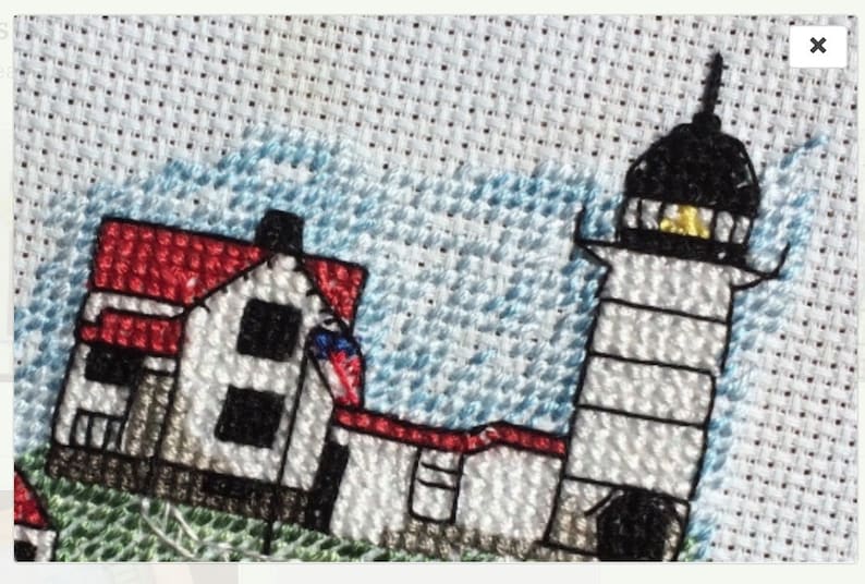 Nubble Lighthouse Chart - Etsy