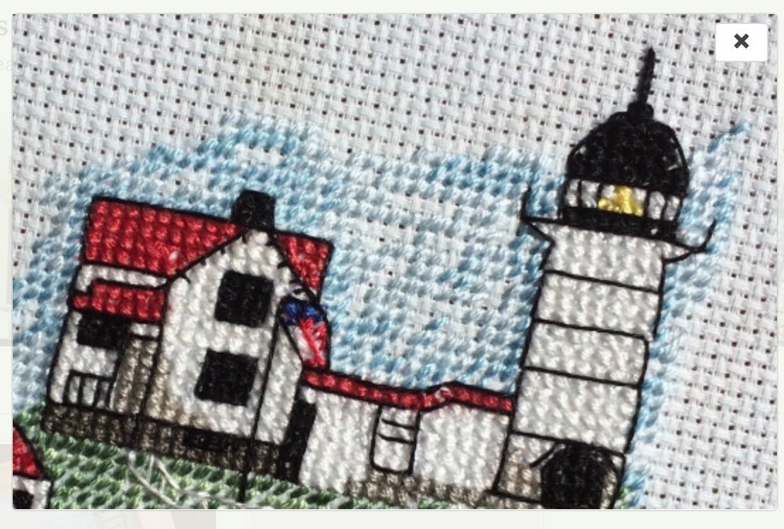 Nubble Lighthouse Chart - Etsy