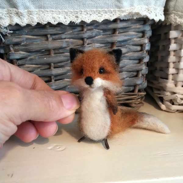 Felt Fox - Etsy
