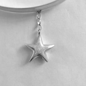 Handmade Sterling Silver Star Collar: Celestial Jewelry - Etsy