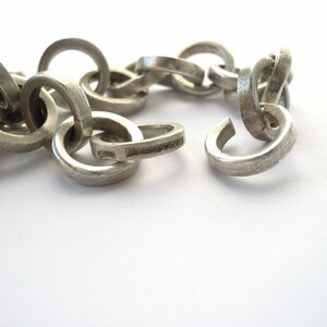 Handmade Silver Heavy Chain Necklace Choker - Etsy