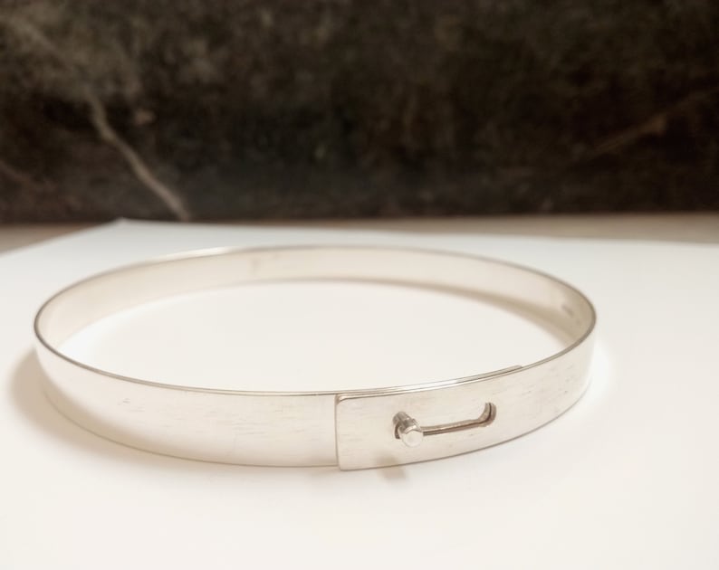 Eternity Sterling Silver Slave Collar O / Sub Collar / Bondage Collar ...