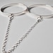 Sterling Silver Slave Bangle Set With Chain - Etsy