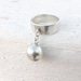 Dangle Ball Ring Sterling Silver - Etsy