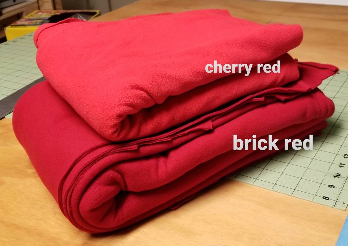 Brick Red Microfleece 33x60in Stay Dry Soft Diaper Making Supplies - Etsy