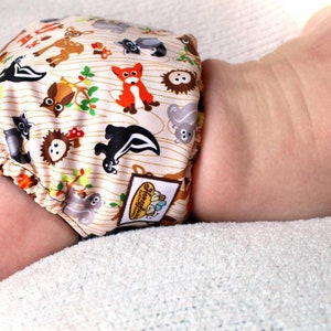 Forest Friends PUL Pocket Cloth Diaper - Etsy