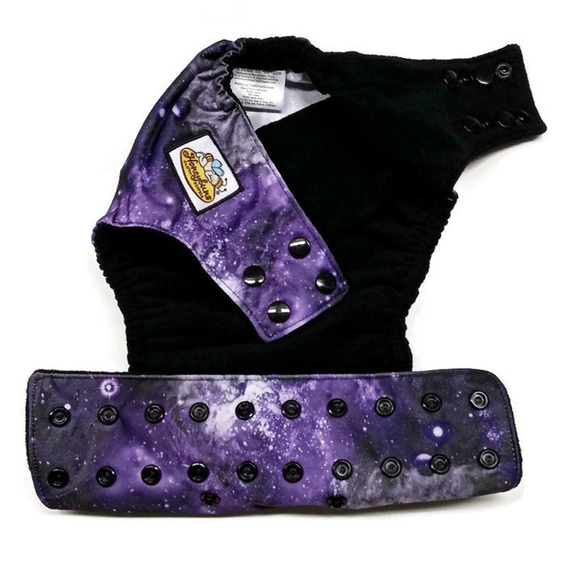 Purple Cosmos PUL Pocket Cloth Diaper - Etsy