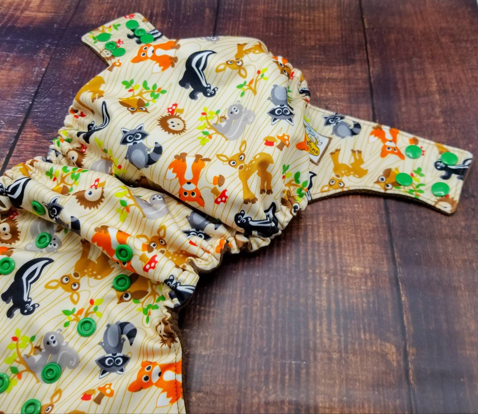 Forest Friends PUL Pocket Cloth Diaper - Etsy