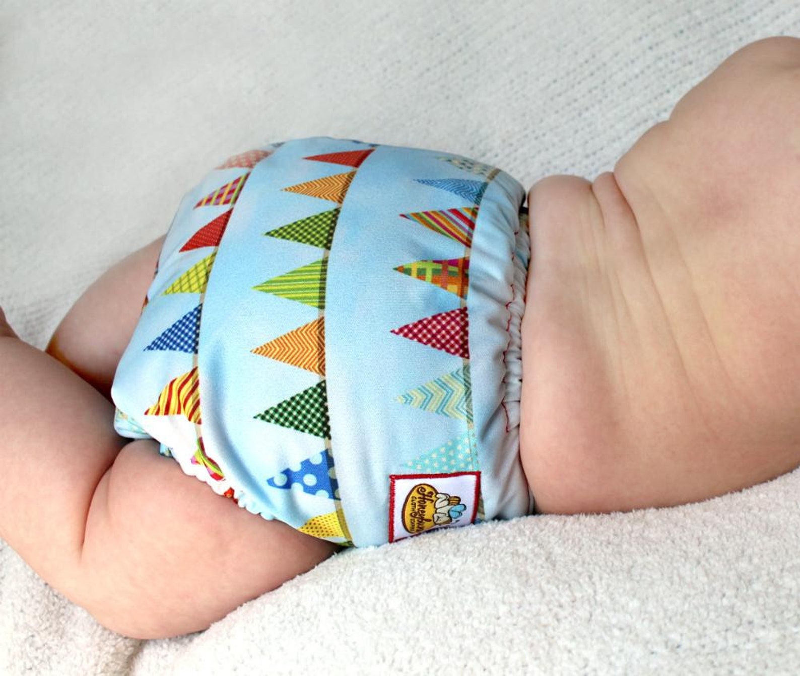 Bunting Birthday PUL Pocket Cloth Diaper - Etsy