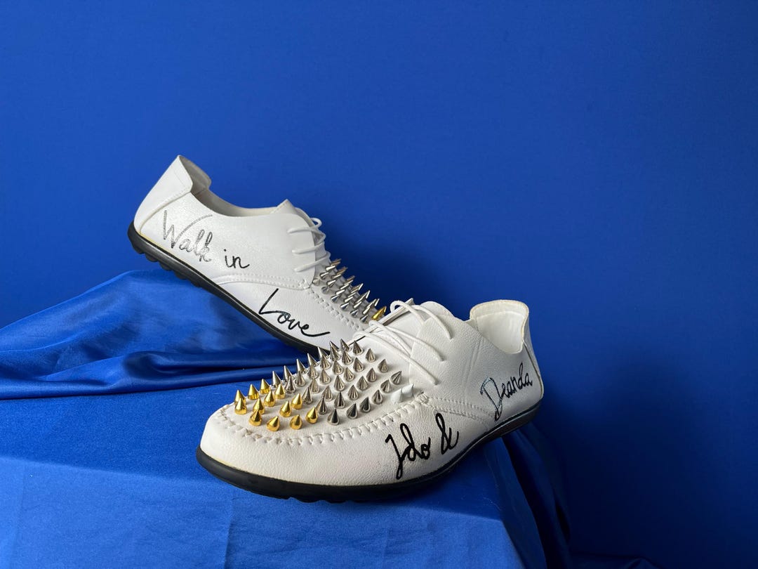Le Clou – Bespoke Studded Loafer | Silver and Gold Studs | Men's Size ...