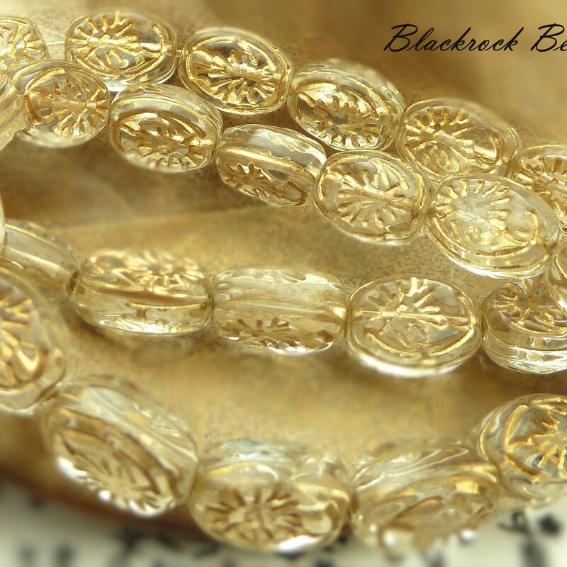 Clear Glass Gold - Etsy
