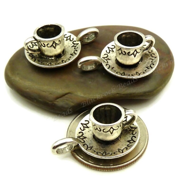 Tea Cup Charm - Etsy