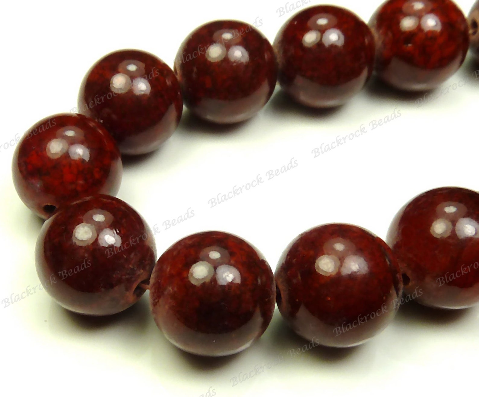 12mm Sienna Brown Rainbow Jade Round Gemstone Beads 16 Inch - Etsy