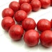 16mm Red Magnesite Gemstone Beads 15.5 Inch Strand Round - Etsy