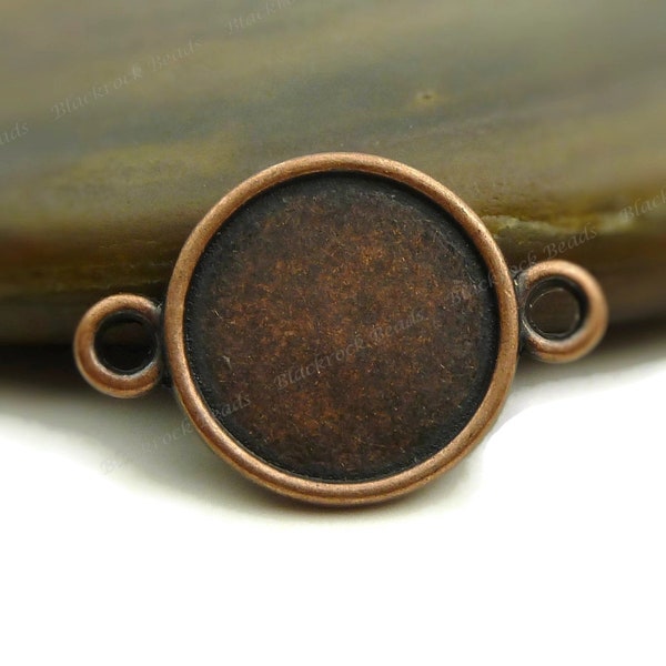 Antique Copper Bezel - Etsy
