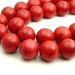 12mm Red Magnesite Gemstone Beads 15.5 Inch Strand Round - Etsy