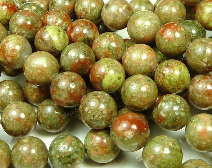 8mm Autumn Jasper Natural Gemstone Beads 15.5 Inch Strand - Etsy