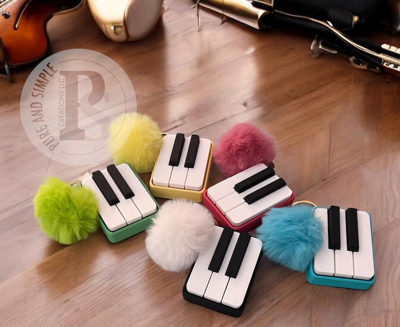 3D Printed Piano Fidget Clicker - Etsy
